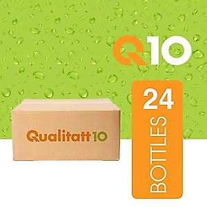 QUALITATT 10 Brand, Box with Flavor Lime Cucumber 24 Pack of Sport Drink Plastic Bottles 12 fl oz