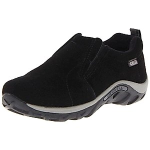Merrell Unisex-Child Jungle Moc Frosty Waterproof Moccasin, Black, 4 Big Kid