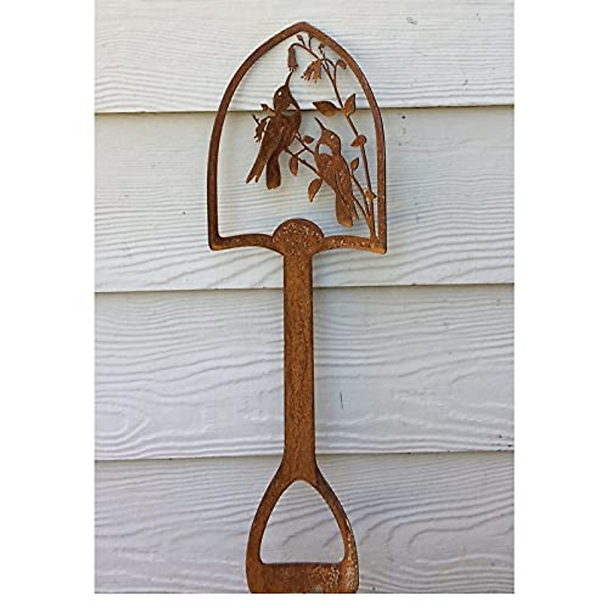 Snow Shovel for Driveway - Recycling Metal Gift Garden for Gardeners Great Shovel Small Decoration & Hangs