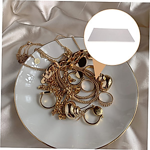 DOITOOL Box ring tray core jewelry insert sponge ornament tray accessory tray ring inserts for loose rings jewelry display pads sponge ring insert velvet accessories travel drawer