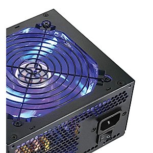 SHARK TECHNOLOGY® ATX-1000-LED Silent 1000W 120mm Blue LED Fan Active PFC Dual PCI-E Gaming PC ATX Power Supply