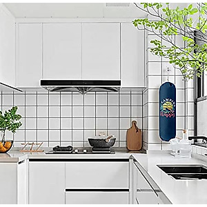 Camping Makes Me Happy， Grocery Bags Holder Organizer for Shopping Bags，Wall Mount Plastic Bags Storage Container Dispensers, Gift for Women Mother Grandmother Friend