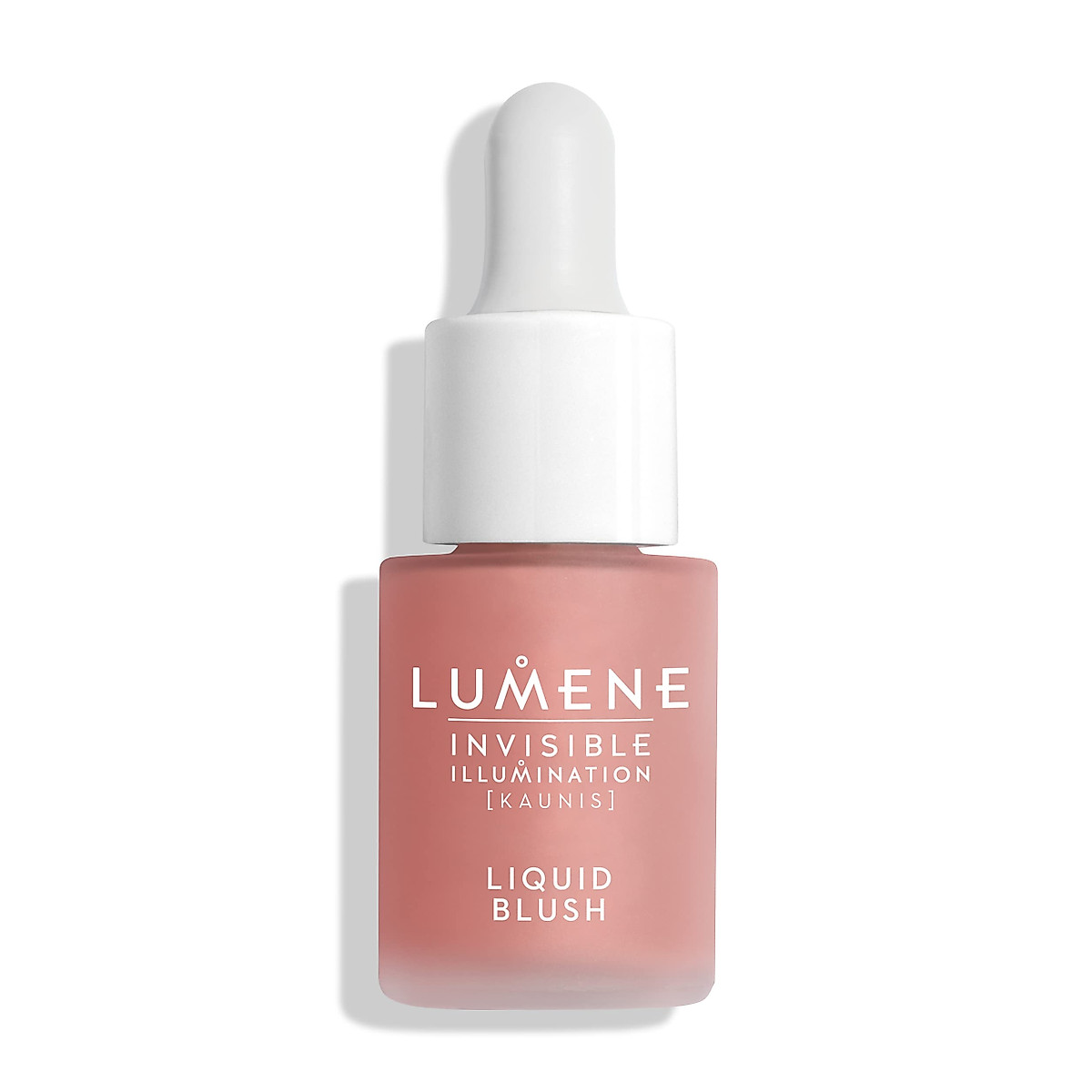 Lumene Invisible Illumination Liquid Blush Pink Blossom - Dewy Makeup Cheek Tint with Luminizing Pigments for Hydrated Glowing Skin - Weightless Liquid Blush for Cheeks (0.5 Fl Oz)
