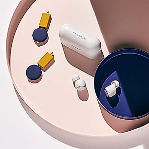 Panasonic True Wireless Earbuds | Bluetooth Earbuds|IPX4 Water Resistant | Small, Lightweight | Long Battery Life, Alexa Compatible | RZ-S300W (White)