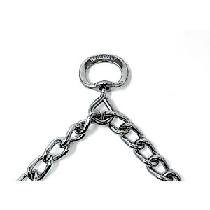 Herm Sprenger Prong Dog Training Collar Ultra-Plus Chrome Plated Steel Pet Pinch Anti Pull Collar for Dogs Made in Germany 22in x 3.0mm (Neck Size up to 18in) Medium