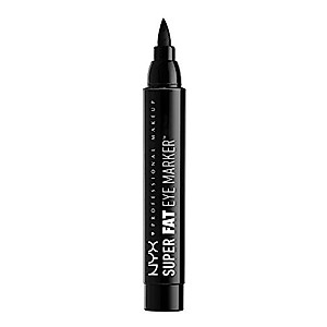 NYX PROFESSIONAL MAKEUP Super Fat Eye Marker, Liquid Eyeliner, Carbon Black