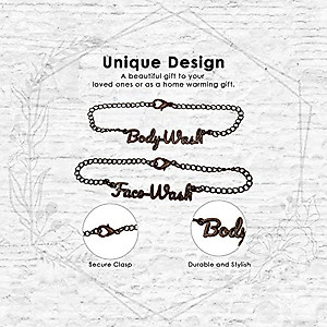 KreaSHen Soap and Lotion Label Tags Rust Resistant (Face Body Wash Bronze)