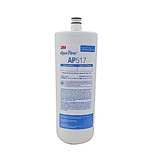 3M AquaPure Under Sink Replacement Filter Cartridge, Model AP517 (Pack of 1)
