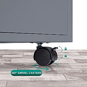 Naomi Home Drawer Storage Cabinet Gray/5 Drawer with Shelf