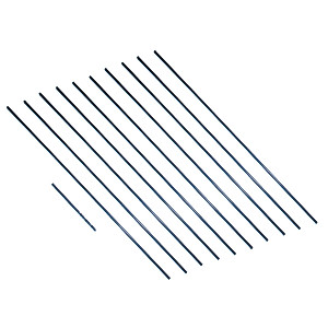 Guitar Side Dot Fret Marker Material – 10 Pack – 1.5 mm – Black - Includes 1.5 mm Drill for Installation