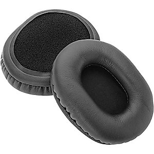 AURAY Genuine Sheepskin Leather Earpads for Audio-Technica M-Series Headphones (Pair)