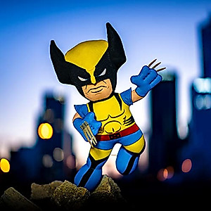 Bleacher Creatures Marvel Wolverine 10" Plush Figure - A Superhero for Play and Display