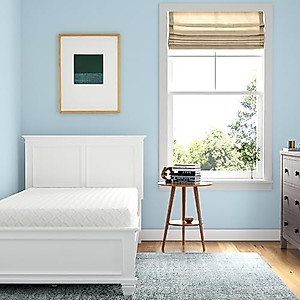 Signature Design by Ashley Twin Size Chime 10 Inch Medium Firm Memory Foam Mattress with Green Tea & Charcoal Gel