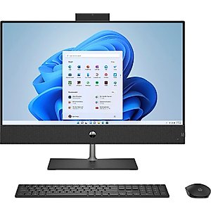 HP Pavilion 27" Full HD Touchscreen All-in-One Desktop Computer - 12th Gen Intel Core i7-12700K 12-Core up to 5.00 GHz Processor, 16GB DDR4 RAM, 1TB NVMe SSD, Intel UHD Graphics 770, Windows 11 Pro