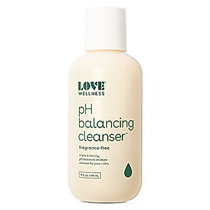 Love Wellness pH Balancing Cleanser Feminine Wash - Balances Women Vaginal Health & pH - Moisturizing Aloe Vera & Calendula for Itchy & Dry Skin - Odor-Free, Sulfate & Paraben-Free Feminine Care