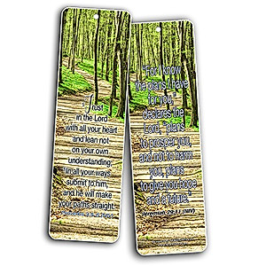 Most Highlighted Bible Scriptures Bookmarks Cards (60-Pack)- NIV Version - Christian Encouragement Gifts - Church Supplies - Stocking Stuffers for Easter Day Thanksgiving Christmas Birthday Everyday