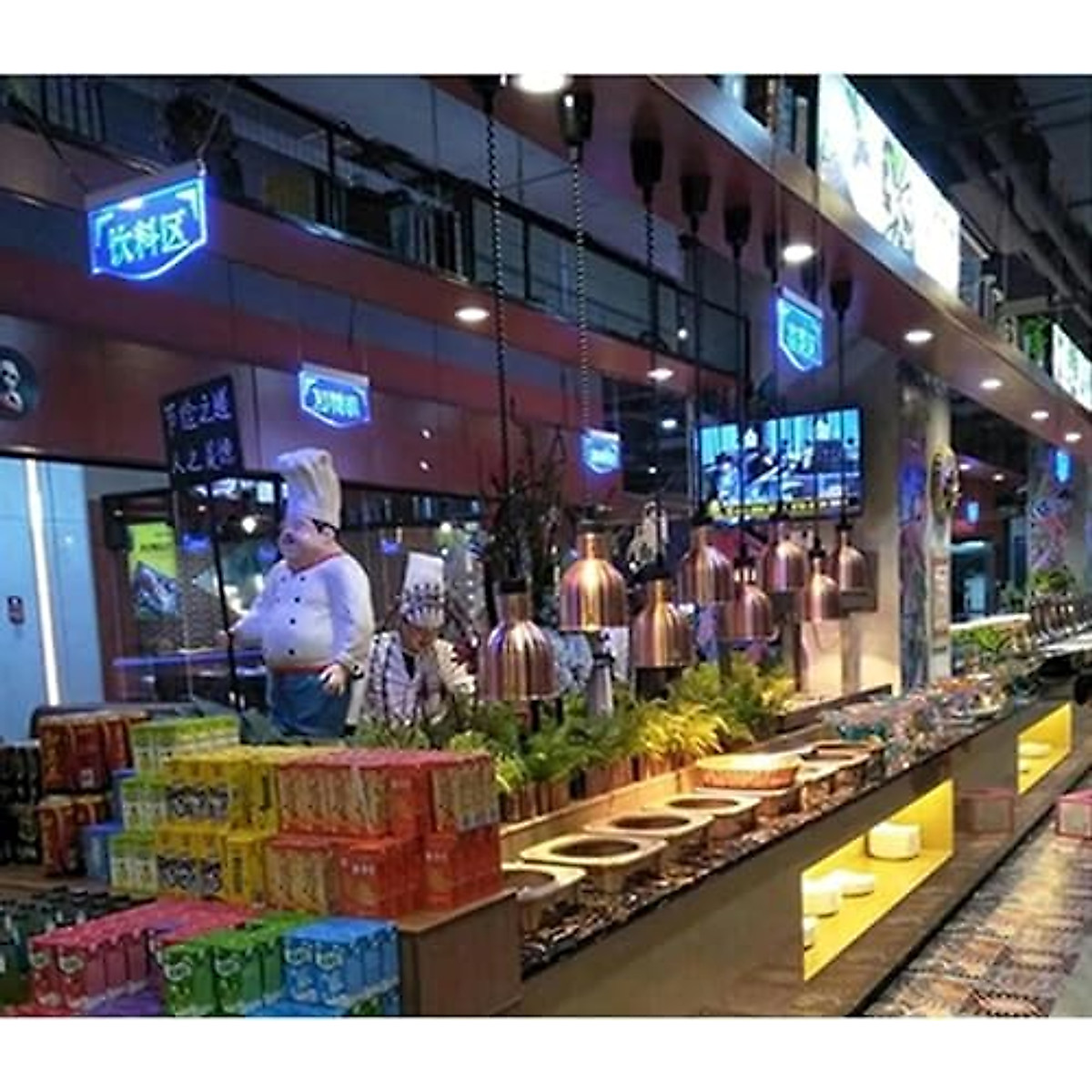 Food Insulation Lamp Commercial Food Warmers, 170mm, Buffet Electric with Bulb, Food Service Restaurant Kitchen Equipment Food Insulation Lamp Warming Equipment,