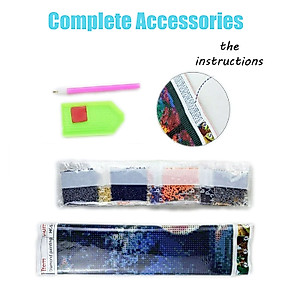 DIY Diamond Painting Kits Funny Gaming Diamond Art for Adults Kids, Full Round Drill Paint by Numbers Arts Pictures for Home Wall Decor Gifts 12 x 16 inch