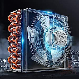 ADT Commercial Ice Maker Stainless Steel Industrial Modular ETL Approved Professional Refrigeration Equipment (370LBS)