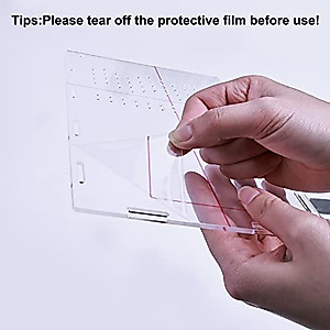 FORKPIE Habitat Terrarium Enclosure Reptile Terrarium Acrylic Tank Full View Jumping Spider Tarantula Enclosure, Insects Feeding Tank for Reptiles Mantis Lizard Habitat Snake Gecko(4.7x4.7x7.8inch)