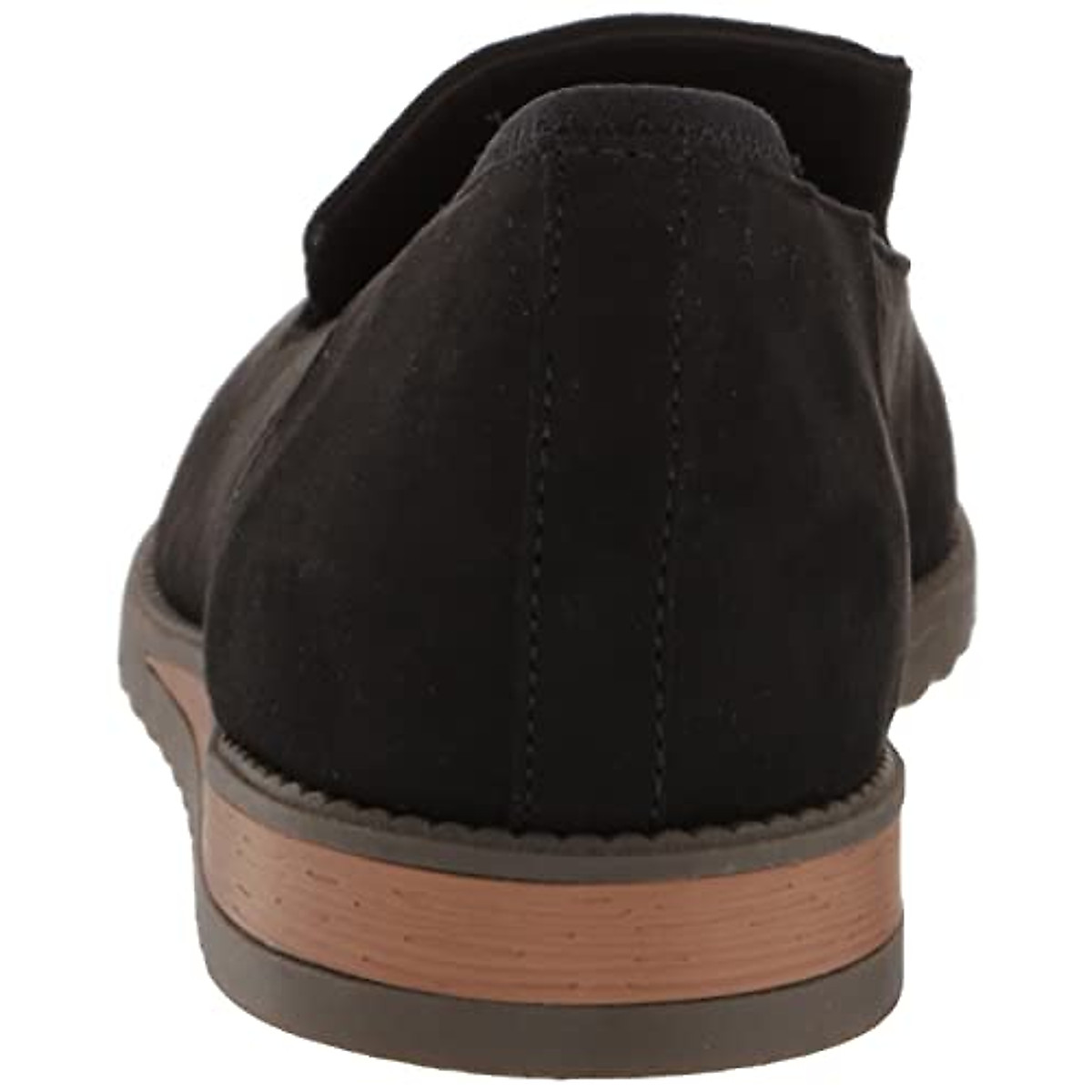 Dr. Scholl's Shoes Women's Jetset Loafer, Black Fabric, 8.5