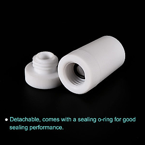 MECCANIXITY PTFE Lab Stirrer Bearing Adapter 21.5mm to 25mm Stopper for 8mm Diameter Shaft Stirring Rod