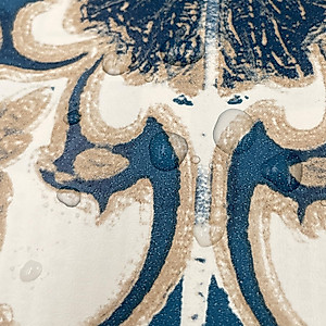 Yifely Classic Blue Shelving Paper Self-Adhesive Drawer Liner Waterproof Redo Shelf Dividers Lockable Box 17.7 Inch by 9.8 Feet