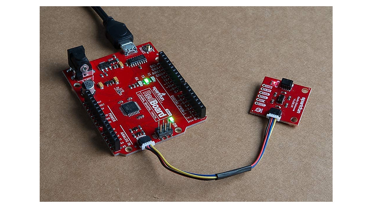 SparkFun RedBoard Qwiic ATMega328P compatible with Arduino board w/ Qwiic Connector and CH340C ...