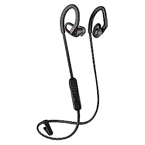 Plantronics BackBeat FIT 350 Wireless Headphones, Stable, Ultra-Light, Sweatproof in Ear Workout Headphones, Black
