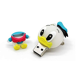 2.0 Baby Donald Duck 16GB USB External Hard Drive Flash Thumb Drive Storage Device Cute Novelty Memory Stick U Disk Cartoon