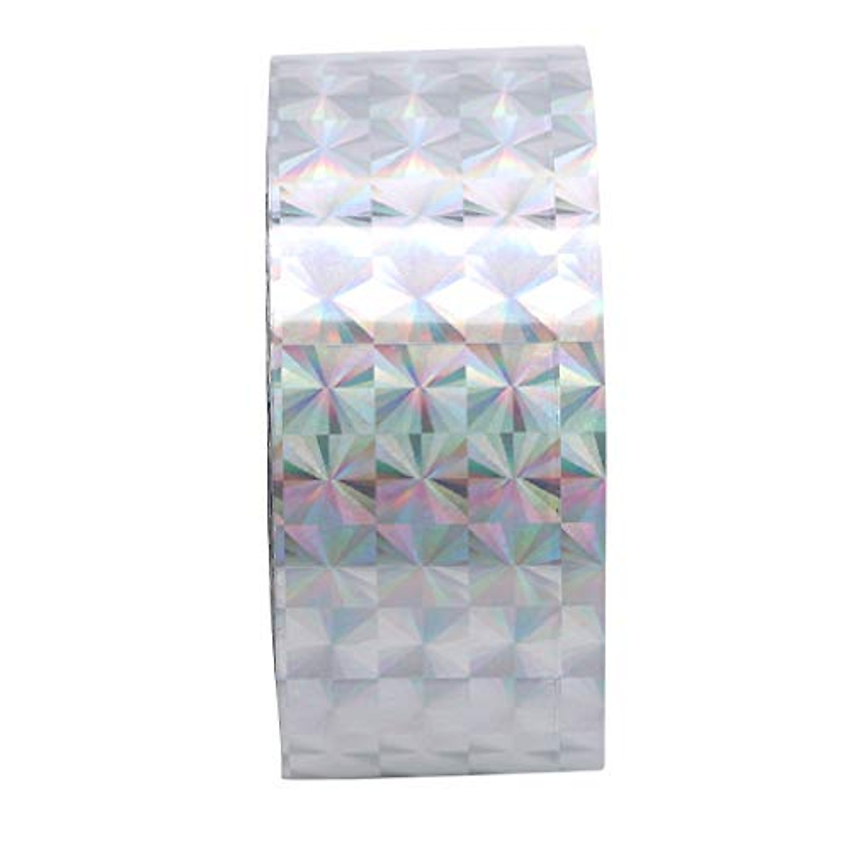 LoveAloe 2.4150FT Bird Scare Tape Eco-Friendly Bird Scare Ribbon Reflective Scare Tape Ribbon for Home or Garden