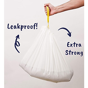 Pettiny 20 XL Cat Litter Box Liners with Drawstrings Scratch Resistant Cat Litter Bags for Extra Large Litter Trays