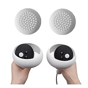 Replacement Head Strap for Oculus Quest 2 Headset, Headstrap for Meta Quest 2 PC Virtual Reality Headsets VR Accesories with 1 Pair Thumb Grip Caps