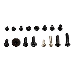 320Pcs for Laptop for Computer Notebook Screws Kit Assemble Fastening Flat Head Black Repair Case for IBM for HP for Sony SCRW-060086