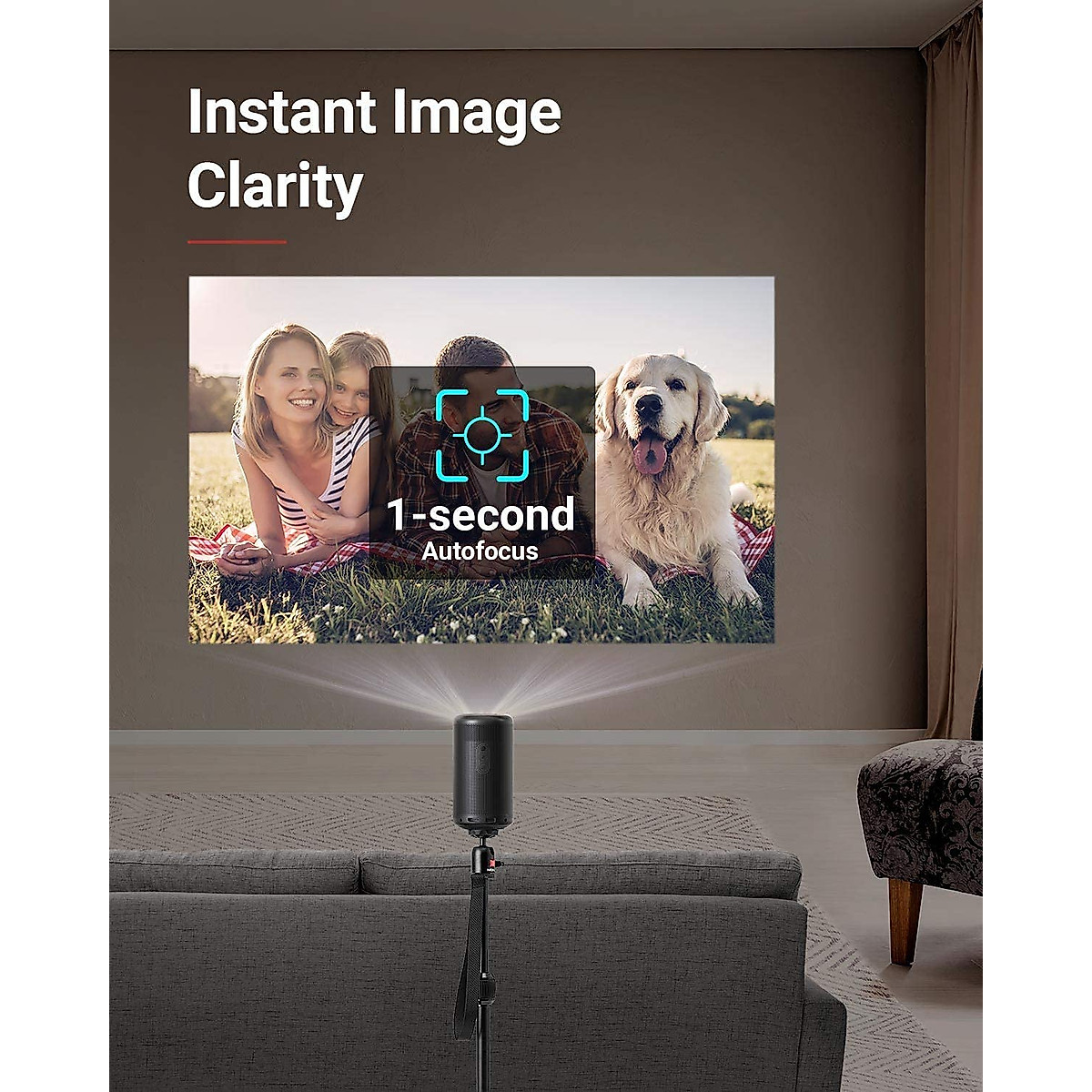 Anker Nebula Capsule Max with NEBULA 4K Streaming Dongle