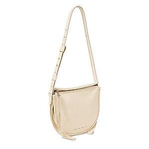 Proenza Schouler White Label Women's Medium Baxter Leather Bag, Ivory, One Size