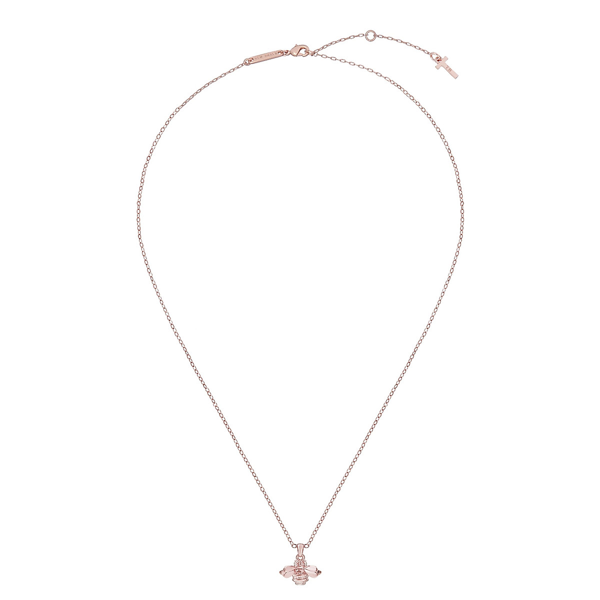 Ted Baker Women's Bellema Bumble Bee Pendant Necklace Brushed (Rose Gold-Tone Plated)