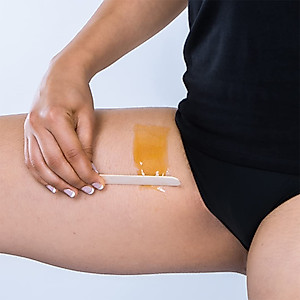 Parissa Legs & Body Warm Wax Kit, Salon-Style Microwavable Formula for Coarse Hair Removal on Face or Body, At-Home Waxing Kit