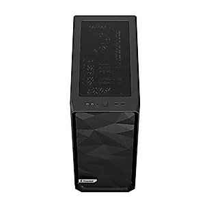 Fractal Design FD-C-MES2C-01 Meshify 2 Compact Black Solid ATX Mid Tower Computer Case (Black)