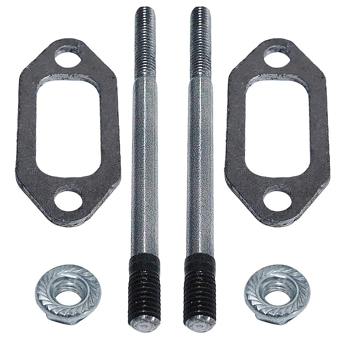 AUMEL Muffler Stud Nut Bolt Kit for Husqvarna 61 266 66 162 Chainsaw 501686501 503222302 5Mx6M.