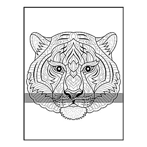100 Animals: An Adult Coloring Book with Lions, Elephants, Owls, Horses, Dogs, Cats, and Many More!