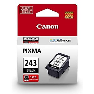 Canon PG-243 Compatible to MG2525,MG3020,TR4520/4522,TS202,TS302,TS3120/3122,TS3320/3322 Printers