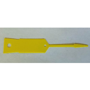 YELLOW Self-Locking Arrow Key Tags (1,000 per pack) Size 4 1/2" X 3/4" (YELLOW)