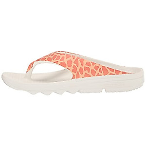 Spenco Women's Fusion 2 Safari Flip-Flop, Pink Giraffe, 11