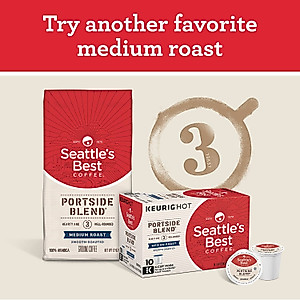 Seattle's Best Coffee House Blend Medium Roast Single Cup Coffee for Keurig Brewers, 10 Count (Pack of 6)