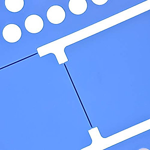 IYSHOUGONG 1 Pcs Clothes Fast Folder Folding Board Durable Plastic T-Shirt Folder Magic Folding Flip Board Easy Laundry Folder Organizer for Adult Kid