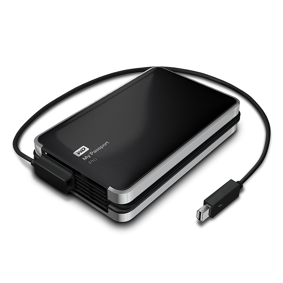 WD 2TB My Passport Pro Portable External Hard Drive - Thunderbolt - WDBRMP0020DBK-NESN