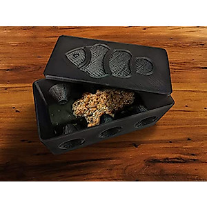 Bristle Worm Trap Saltwater Aquarium, Sinking Bristle Worm Trap Box, Bristle Worm Catcher Aquarium Saltwater Aquarium Black Unique