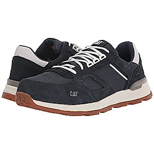 Cat Footwear Men's Woodward Steel Toe Construction Shoe Food Service, Blue Nights, 11