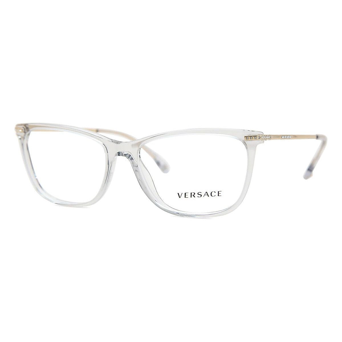 Versace VE3274B - 5305 Eyeglass Frame TRANSPARENT GREY w/DEMO LENS 54mm